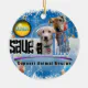 SUPPORT ANIMAL RESCUE CHRISTMAS ORNAMENT | Zazzle