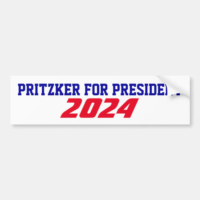 Support Campaign 2024 JB Pritzker for President Bumper Sticker | Zazzle