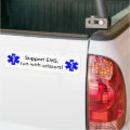 Support EMS Bumper Sticker | Zazzle