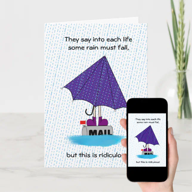 Support for Tough Times Card | Zazzle