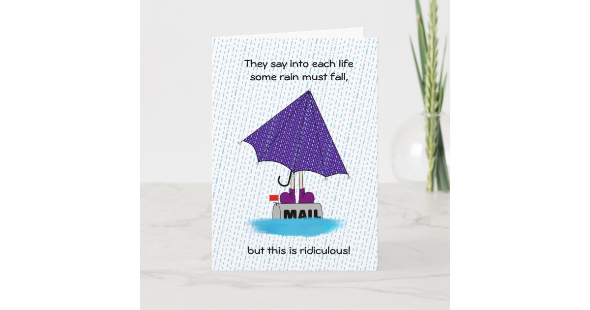 Support for Tough Times Card | Zazzle