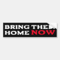 Support Israel- BRING THEM HOME NOW Bumper Sticker | Zazzle