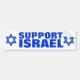 Support Israel Bumper Sticker | Zazzle