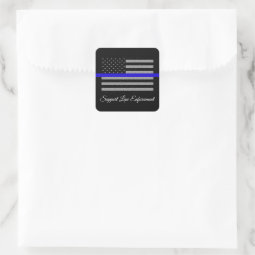 Support Law Enforcement STICKER | Zazzle