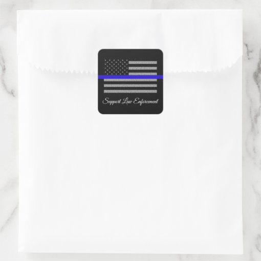 Support Law Enforcement STICKER | Zazzle