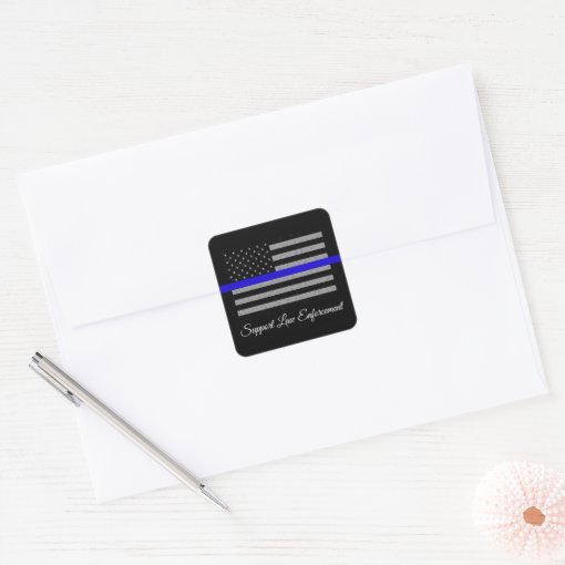 Support Law Enforcement STICKER | Zazzle