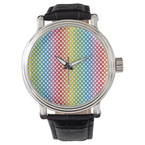 Support LGBT Rainbow Pride Wrist Watch | Zazzle