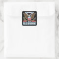 Support Local Police Square Sticker | Zazzle