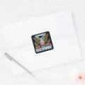 Support Local Police Square Sticker | Zazzle