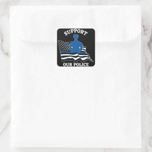 Support our Police Sticker | Zazzle