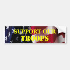 Support Our Troops Bumper Sticker | Zazzle.com