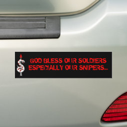 Support our Troops Bumper Sticker | Zazzle