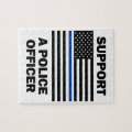 Support Police Officers Jigsaw Puzzle | Zazzle