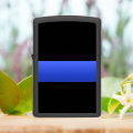 Support the Thin Blue Line Zippo Lighter | Zazzle