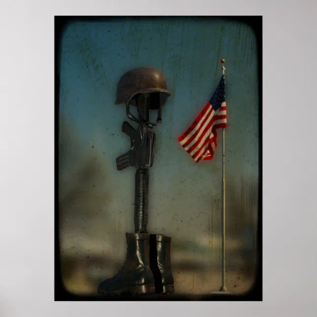 Support The Troops Poster | Zazzle