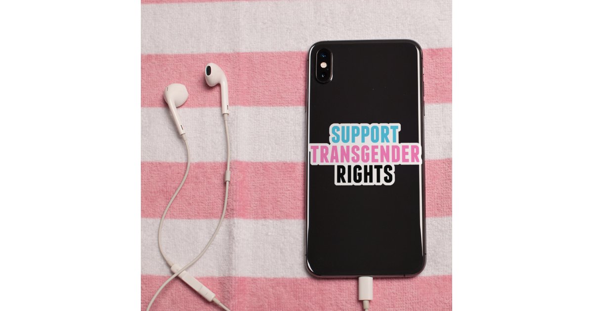 Support Transgender Rights Sticker | Zazzle