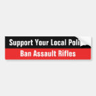 Support Your Local Police Bumper Sticker | Zazzle.com