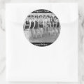 Support Your Local Police ! Classic Round Sticker | Zazzle
