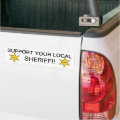 SUPPORT YOUR LOCAL SHERIFF BUMPER STICKER | Zazzle