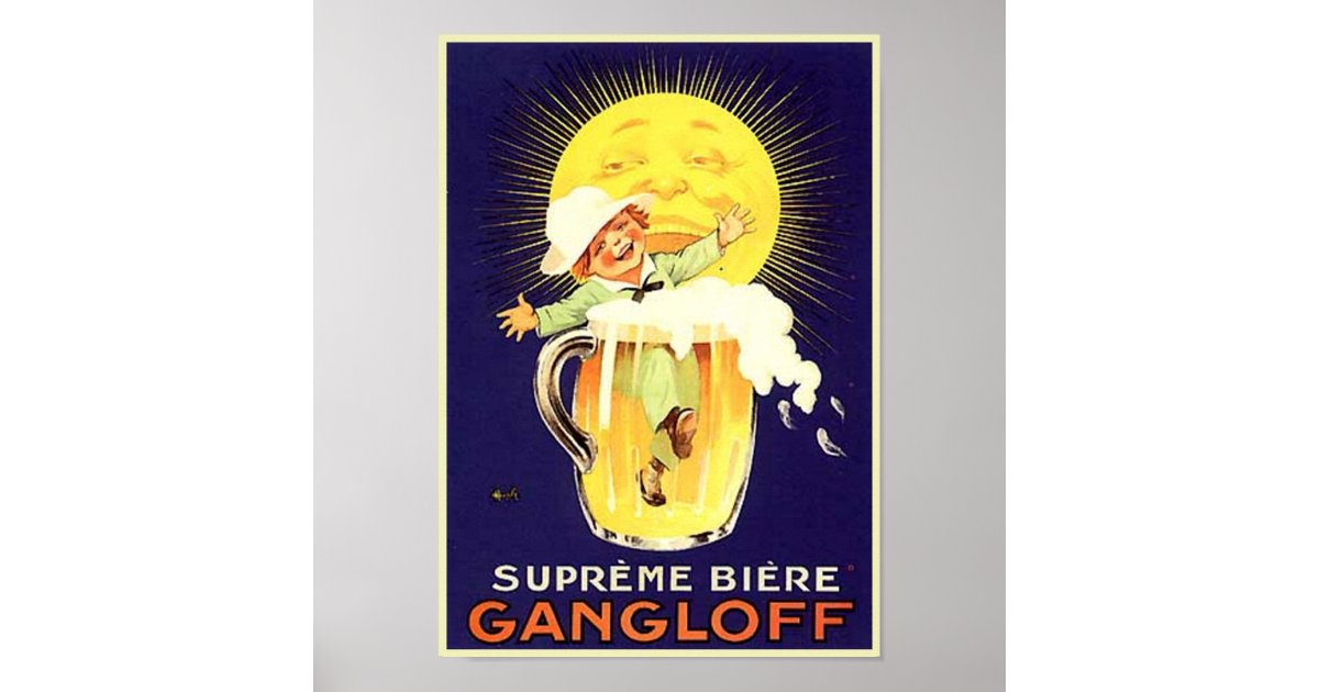 Supreme Biere Gangloff Poster | Zazzle