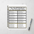 Supreme Court Chief Justice Fun Poem Study Guide | Zazzle