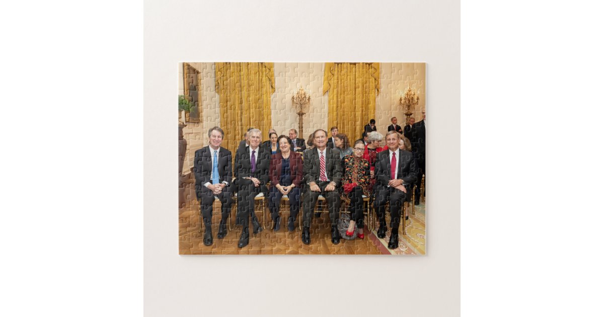 Supreme Court Justices Jigsaw Puzzle | Zazzle