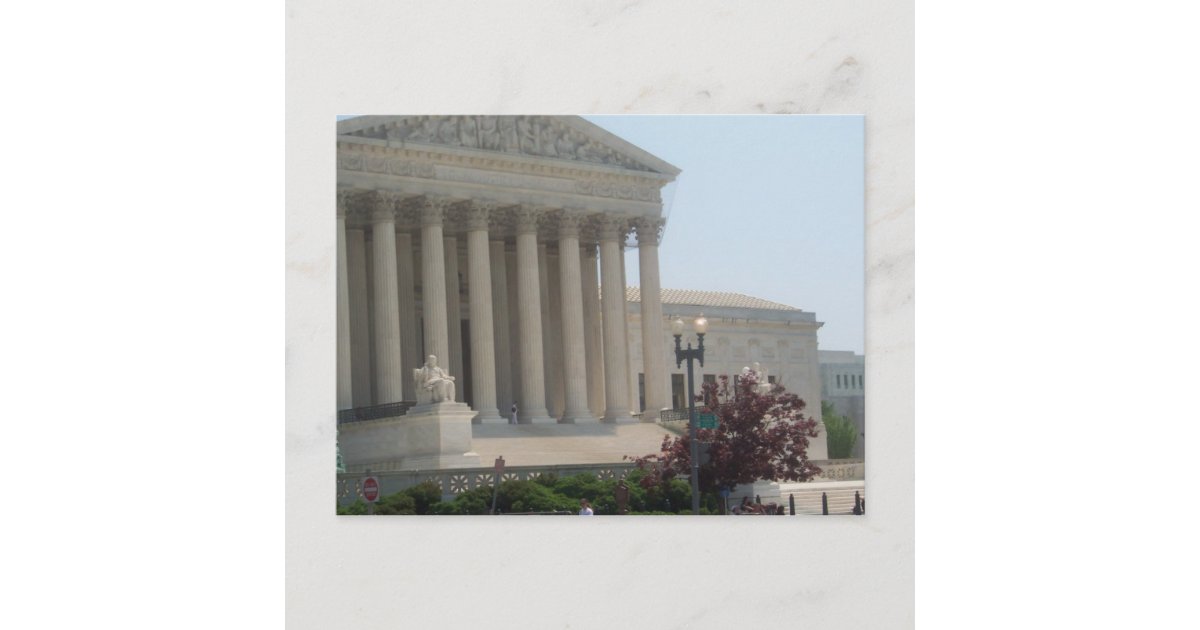 Supreme Court Postcard | Zazzle