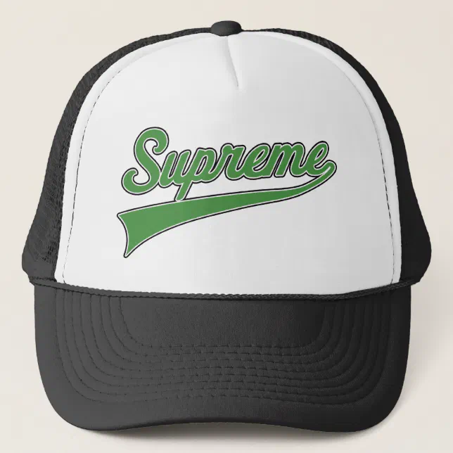 Supreme Trucker Hat | Zazzle