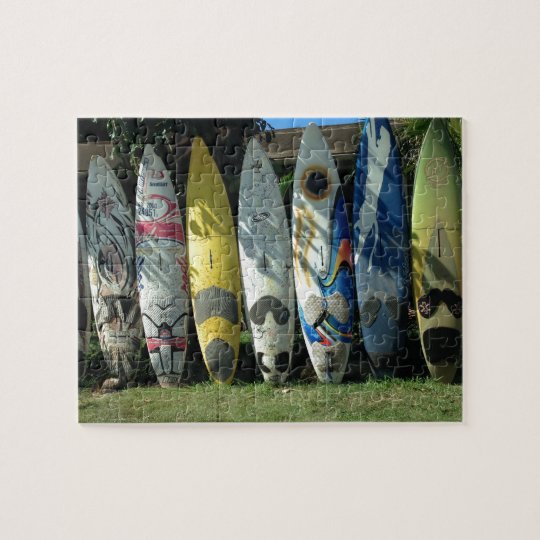 Surf Board Jigsaw Puzzle | Zazzle.com