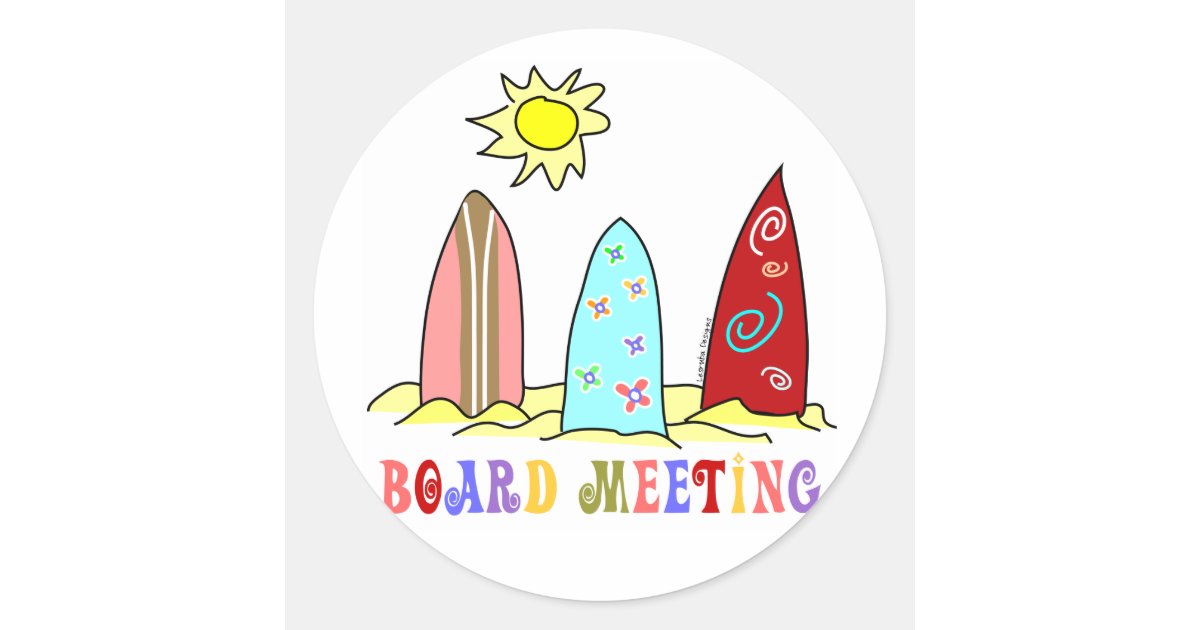 Surf Board Surfing Stickers | Zazzle