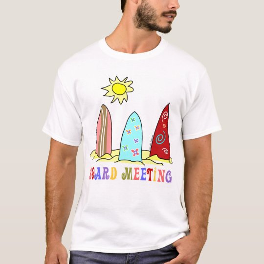 Surf Board Surfing T-shirt | Zazzle.com