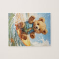 Surf Teddy Bear Puzzle: Adventure Puzzle | Zazzle