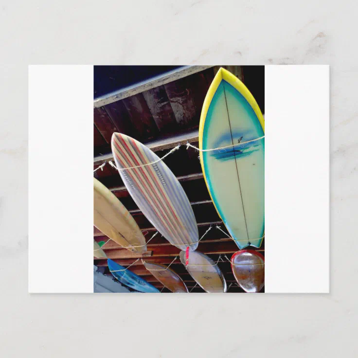 Surfboards Postcard | Zazzle