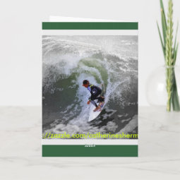 Surfer Boy Birthday Card | Zazzle
