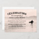 Surfer Funeral | Celebration Of Life Invitation | Zazzle
