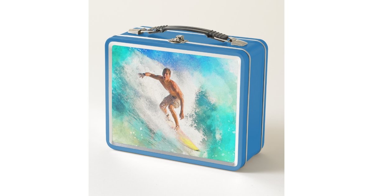 Surfing 17A Lunch Box | Zazzle
