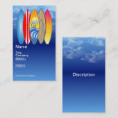 Surfing Business Card | Zazzle