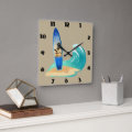 surfing clock | Zazzle