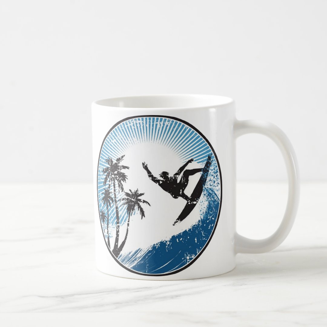 Surfing Coffee Mug | Zazzle