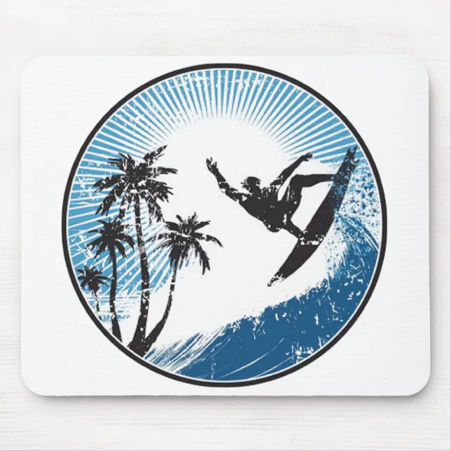 Surfing Mouse Pad | Zazzle