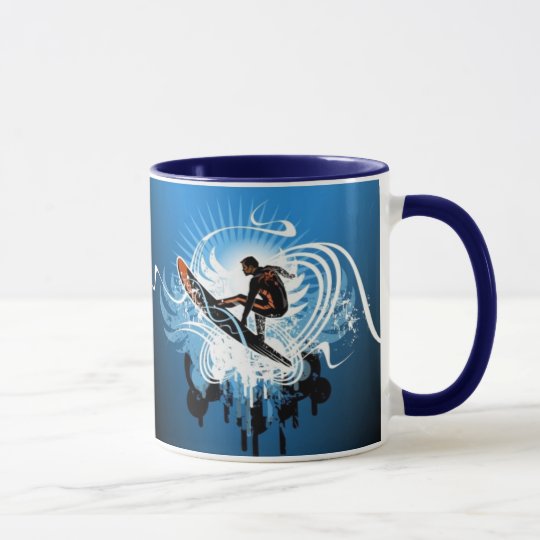 Surfing Mug | Zazzle.com
