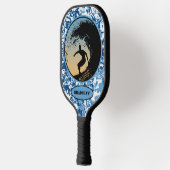 Surfing Ocean Waves Pickleball Paddle | Zazzle