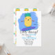 Surfing Pineapple Summer Birthday Pool Swim Party Invitation | Zazzle