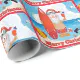 Surfing Santa On Beach Merry Christmas Wrapping Paper | Zazzle