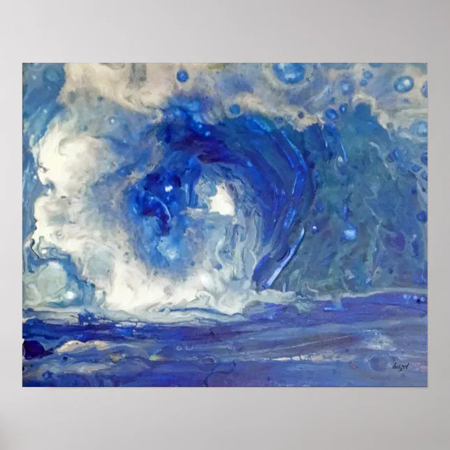 Surfing, Surf, Wave, Beach, Ocean, Poster | Zazzle