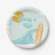 Surf's Up Beach Birthday Paper Plates | Zazzle