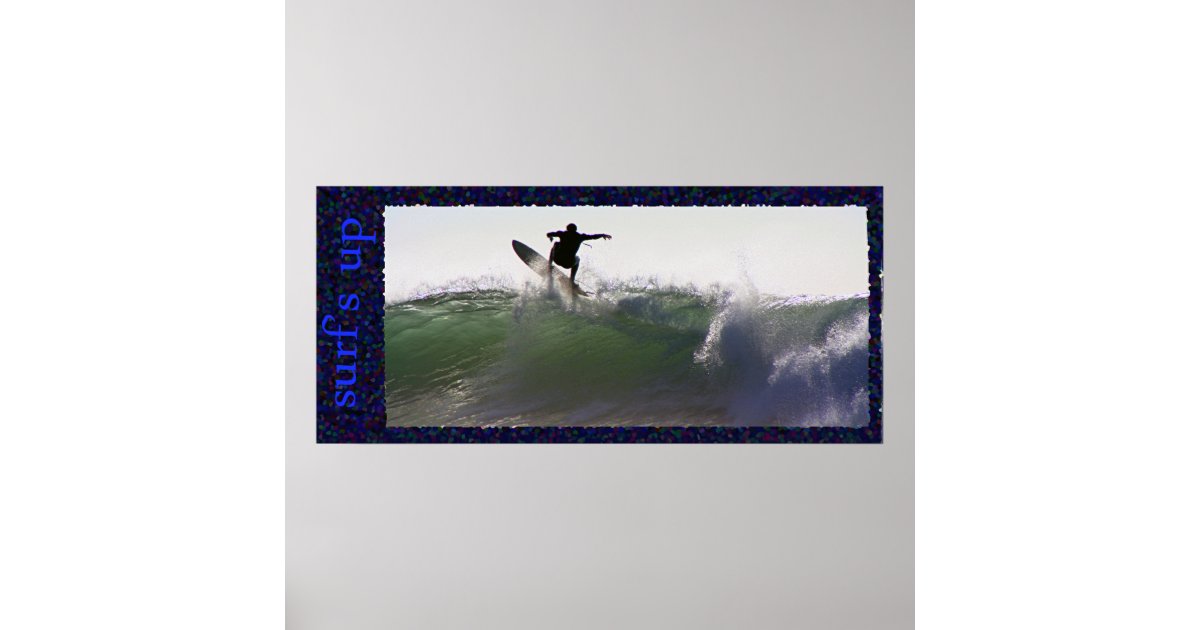surf's up poster | Zazzle