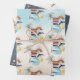 Surf's Up | Retro Summer Beach Wrapping Paper Sheets | Zazzle