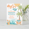 Surfs up Surf Beach Surf's Up Birthday Invitation | Zazzle