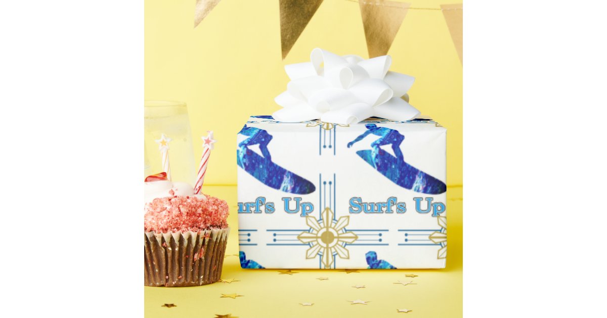 Surf's Up Wrapping Paper | Zazzle